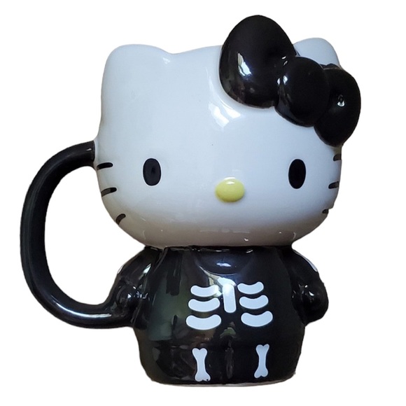 Hello Kitty | Dining | Hello Kitty Skeleton Mug | Poshmark